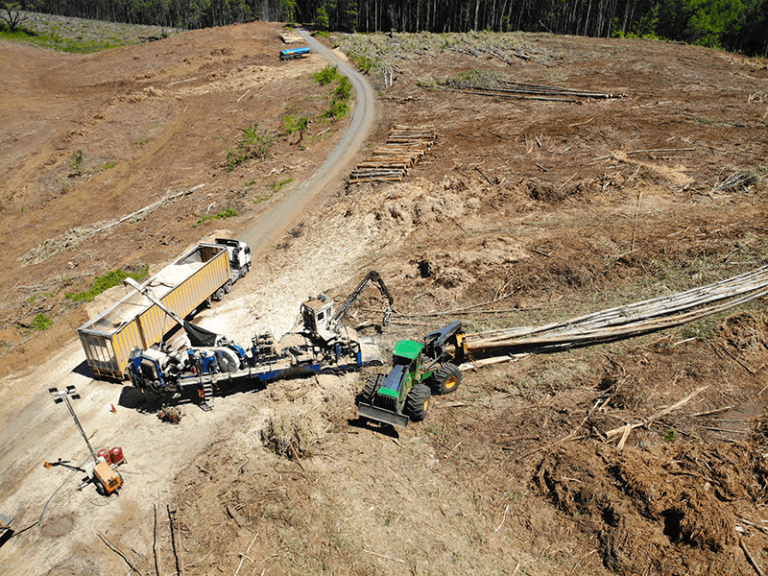 Cosecha y Astillado Forestal – Startec